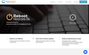 環境復元ソフト Reboot Restore Rx 共有PC管理に最適！WindowsOS対応 導入編 | BREEZE