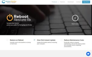 環境復元ソフト Reboot Restore Rx 共有PC管理に最適！WindowsOS対応 導入編 | BREEZE
