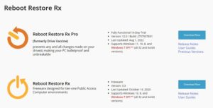 環境復元ソフト Reboot Restore Rx 共有PC管理に最適！WindowsOS対応 導入編 | BREEZE