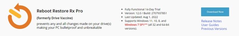 環境復元ソフト Reboot Restore Rx Windows11は対象外 検証・運用編 | BREEZE